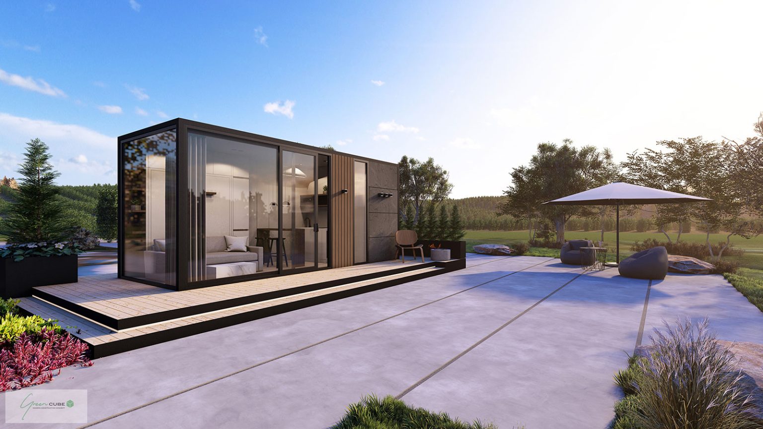 Modularni montažni kontejner BRERA - Green Cube